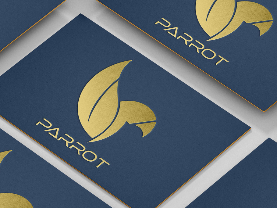 Parrot Logo Design by GraphXFarm on Dribbble
