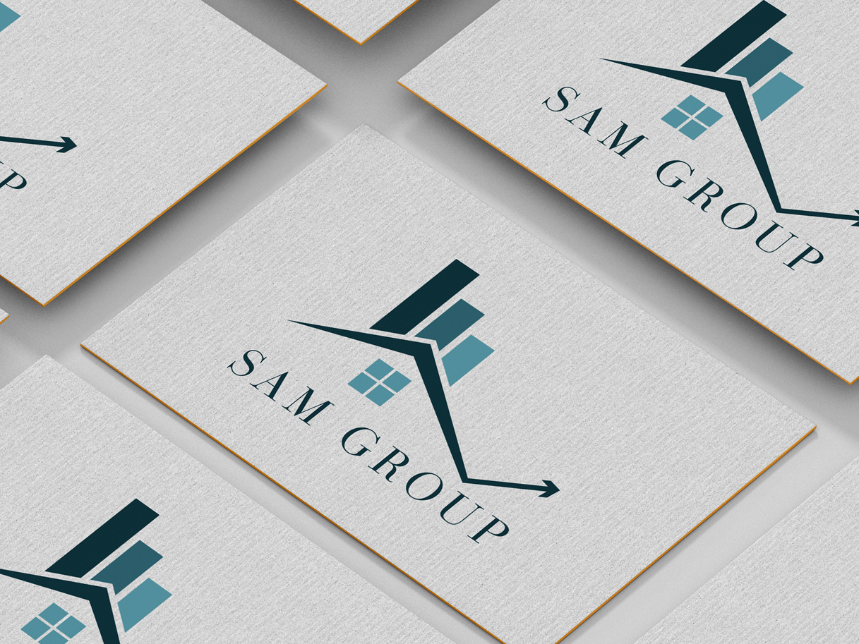 SAM Group Logo Design by GraphXFarm on Dribbble