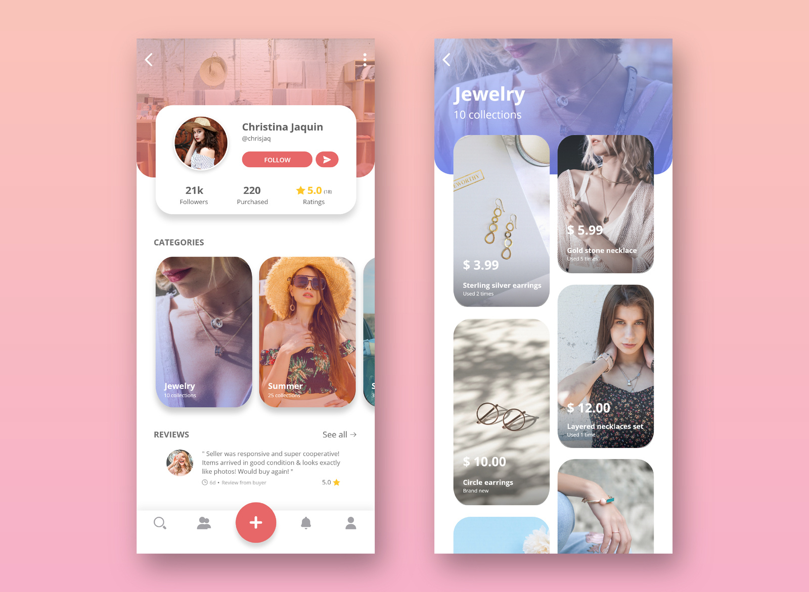 Daily UI | Day 006 :: User Profile by Chloe Lim on Dribbble