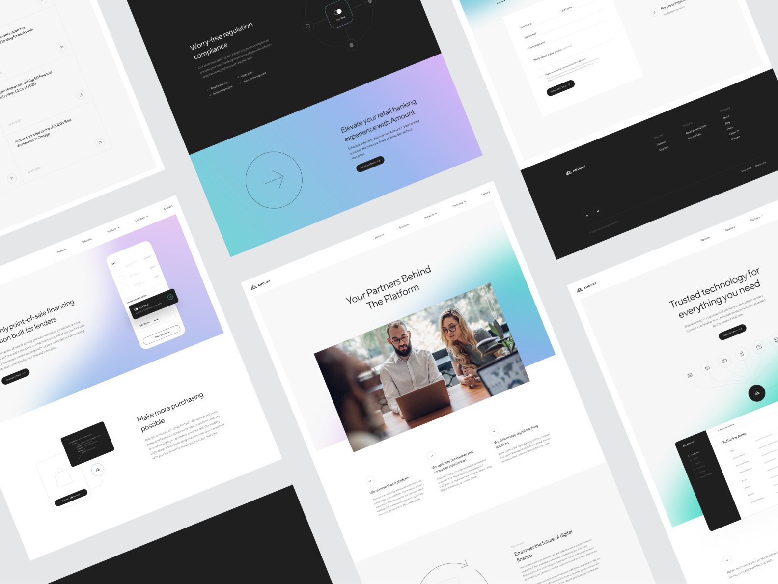 Amount - Product website by monotwo on Dribbble