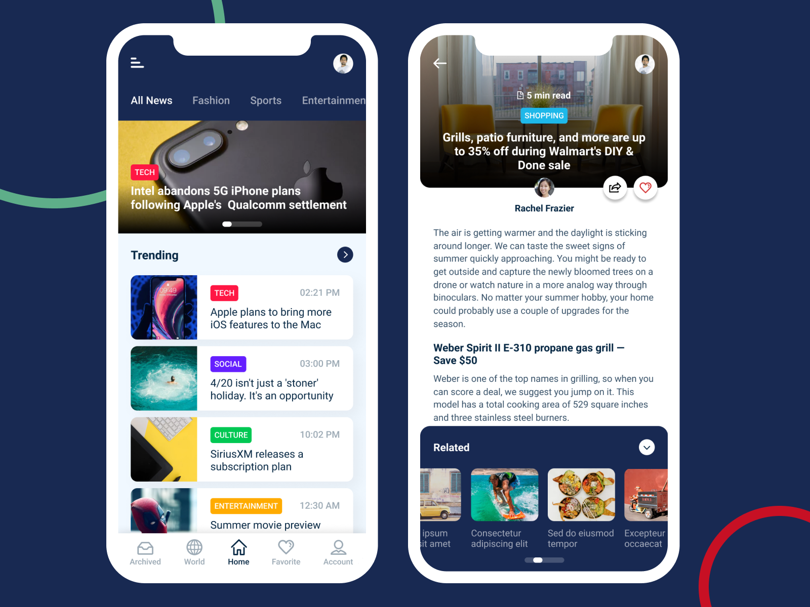 Dribbble - news_app.png by Alamin Mir 🚀