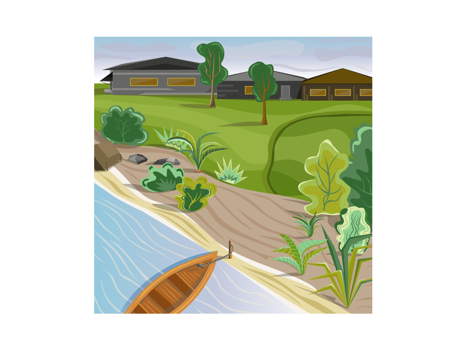 Novikovo by Anna Baranova on Dribbble