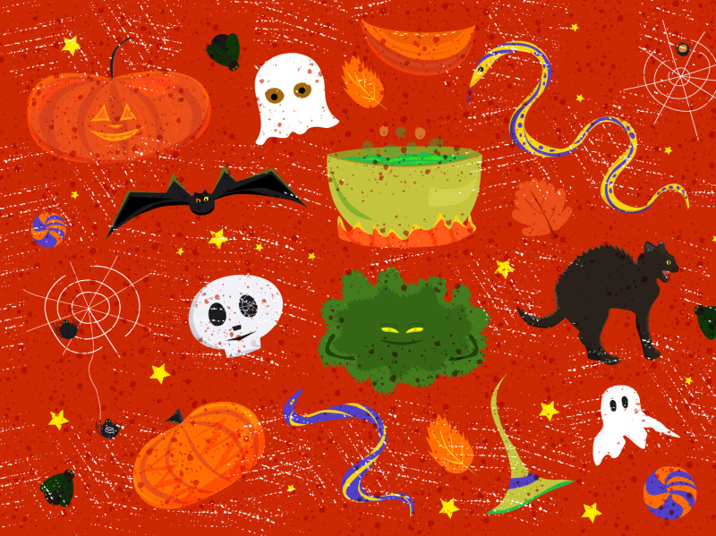 Spooky by Anna Baranova on Dribbble