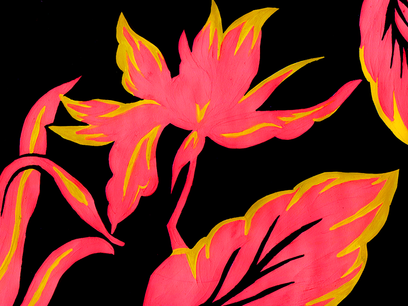 Floral paintbrush by Laura Guarie on Dribbble