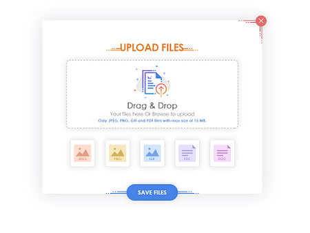 File Upload UI designs, themes, templates and downloadable graphic ...
