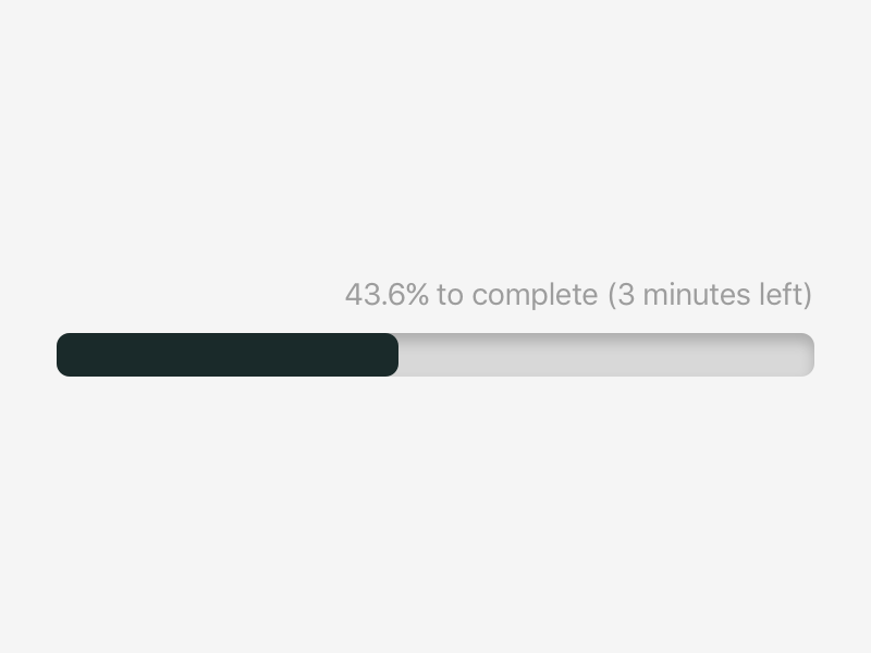 Progress Bar by Pedro Miguel Alves Caldas on Dribbble