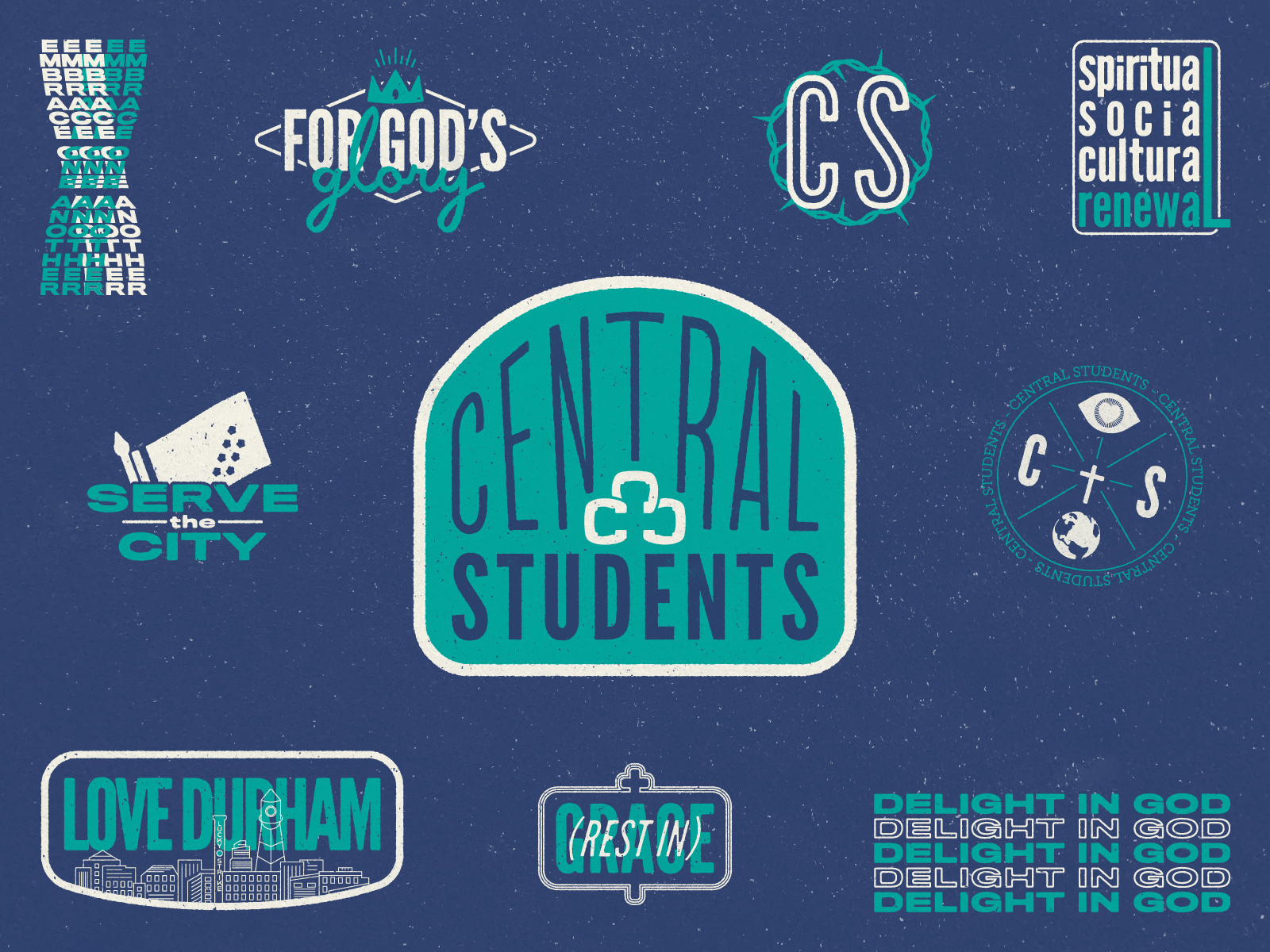 Central Students Stamps by Tate Heisler on Dribbble
