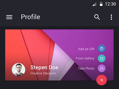 Profile Photos Dark by Shekh Al Raihan on Dribbble