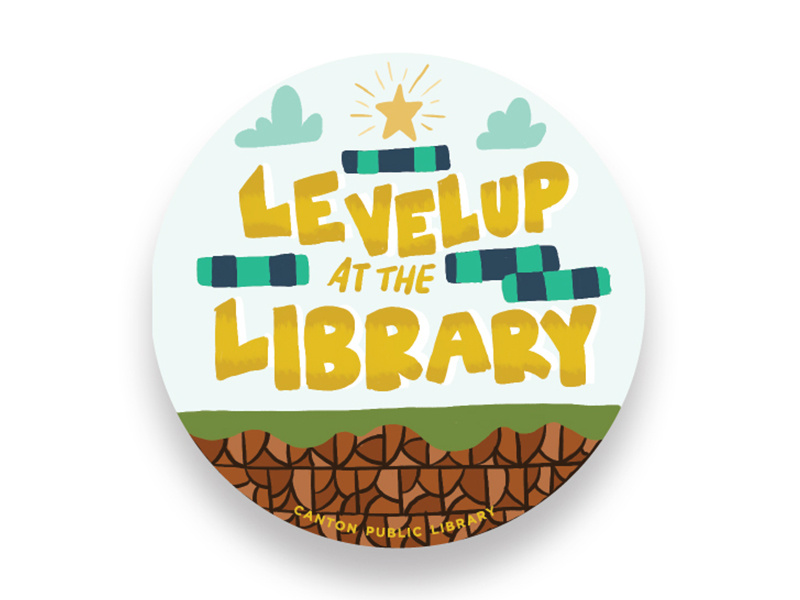 Level Up at the Library by Brittany Barnhart on Dribbble