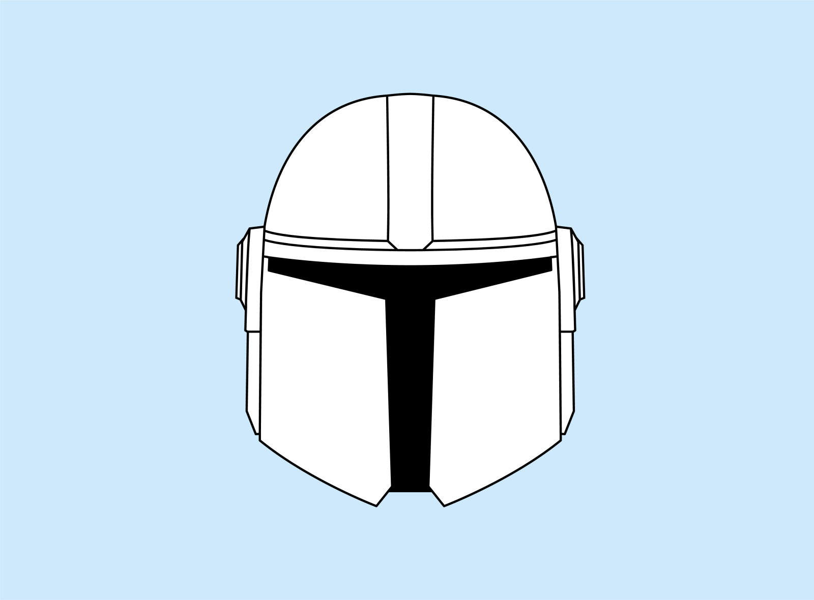 Mandalorian Helmet By Kara Siegert On Dribbble