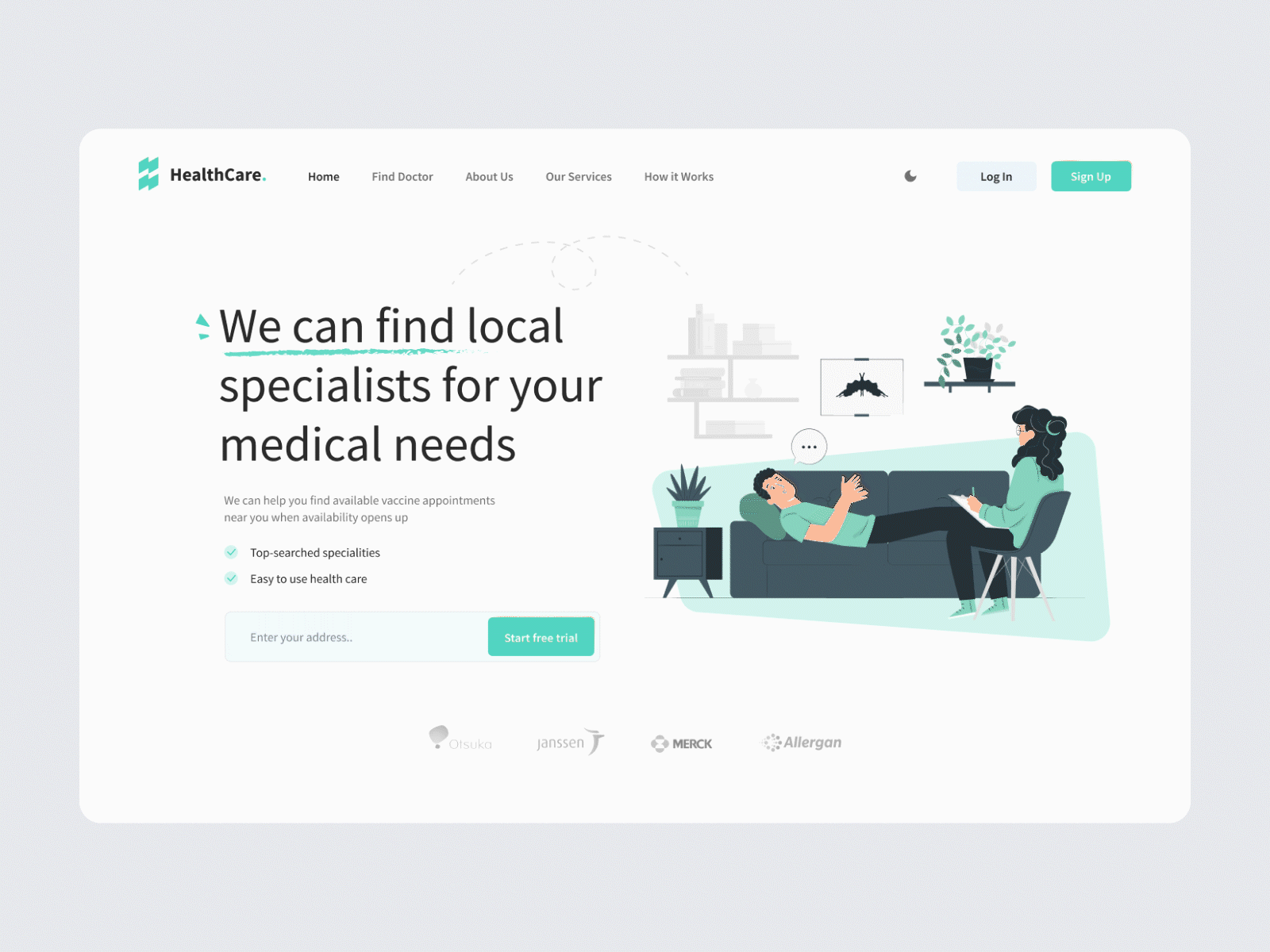 Hero landing page - Interaction by Arya Rajasa on Dribbble