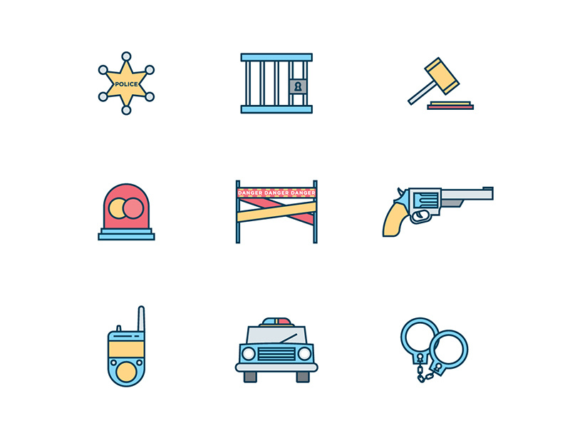 Police Icons by Vecteezy on Dribbble