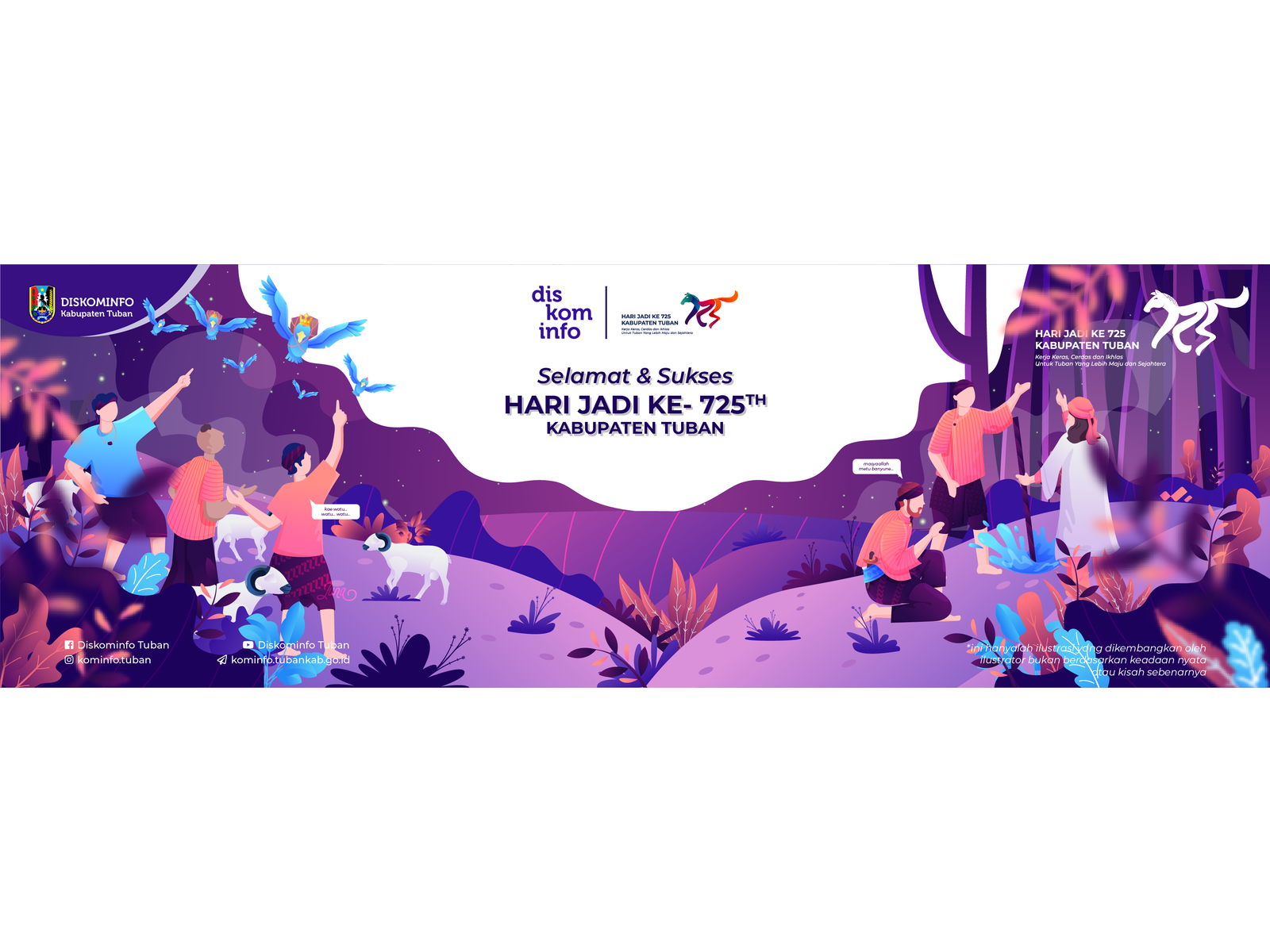 Happy Anniversary of Tuban by juna nobi on Dribbble