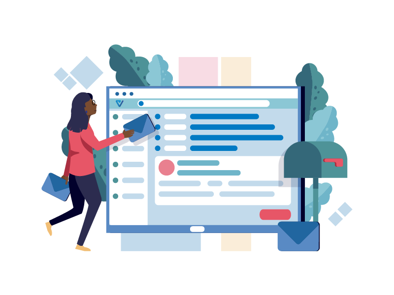 Voicera Illustration by Gytis Jonaitis for Flair Digital on Dribbble