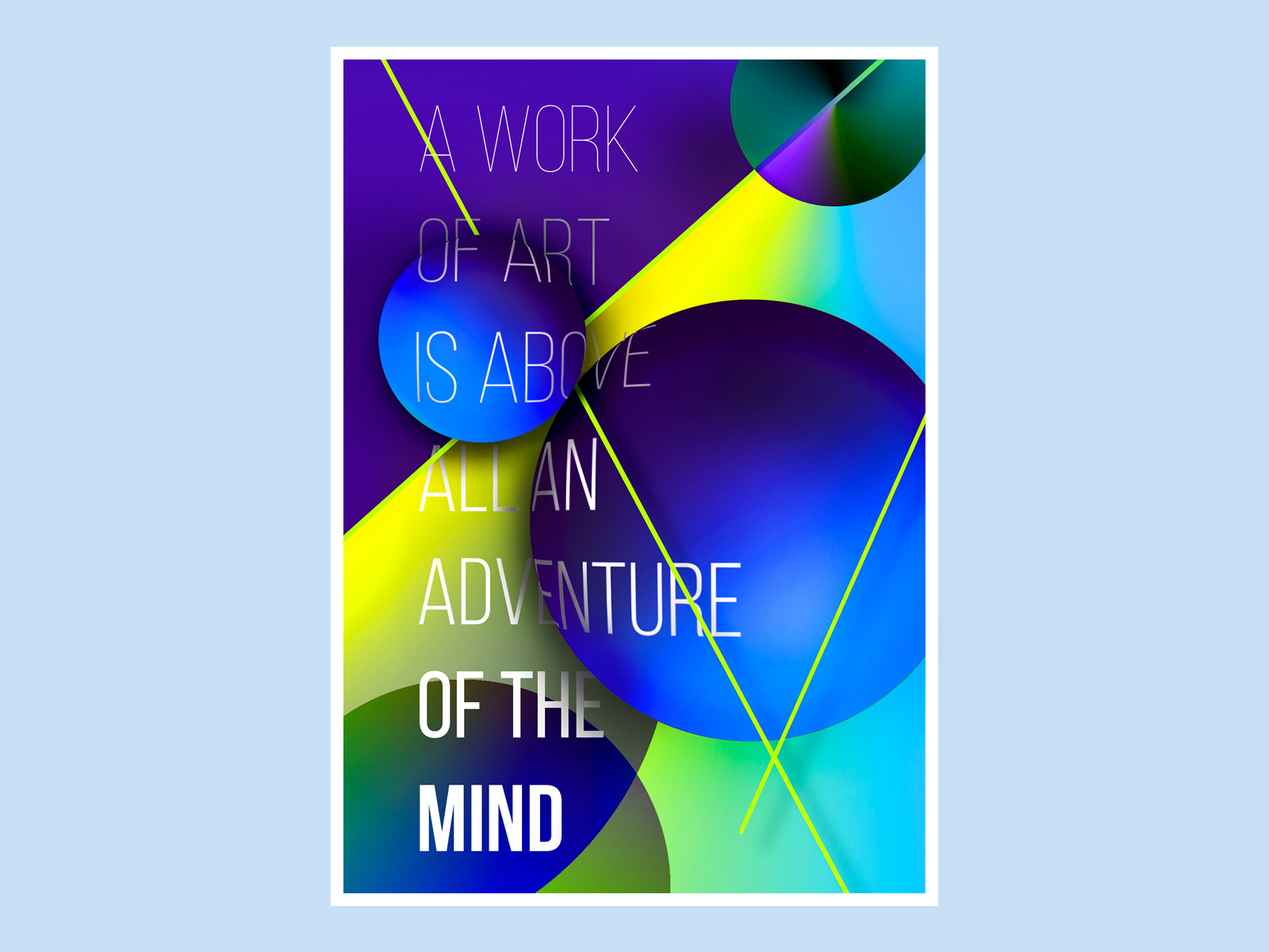 abstract poster by Anna 🇺🇦 on Dribbble