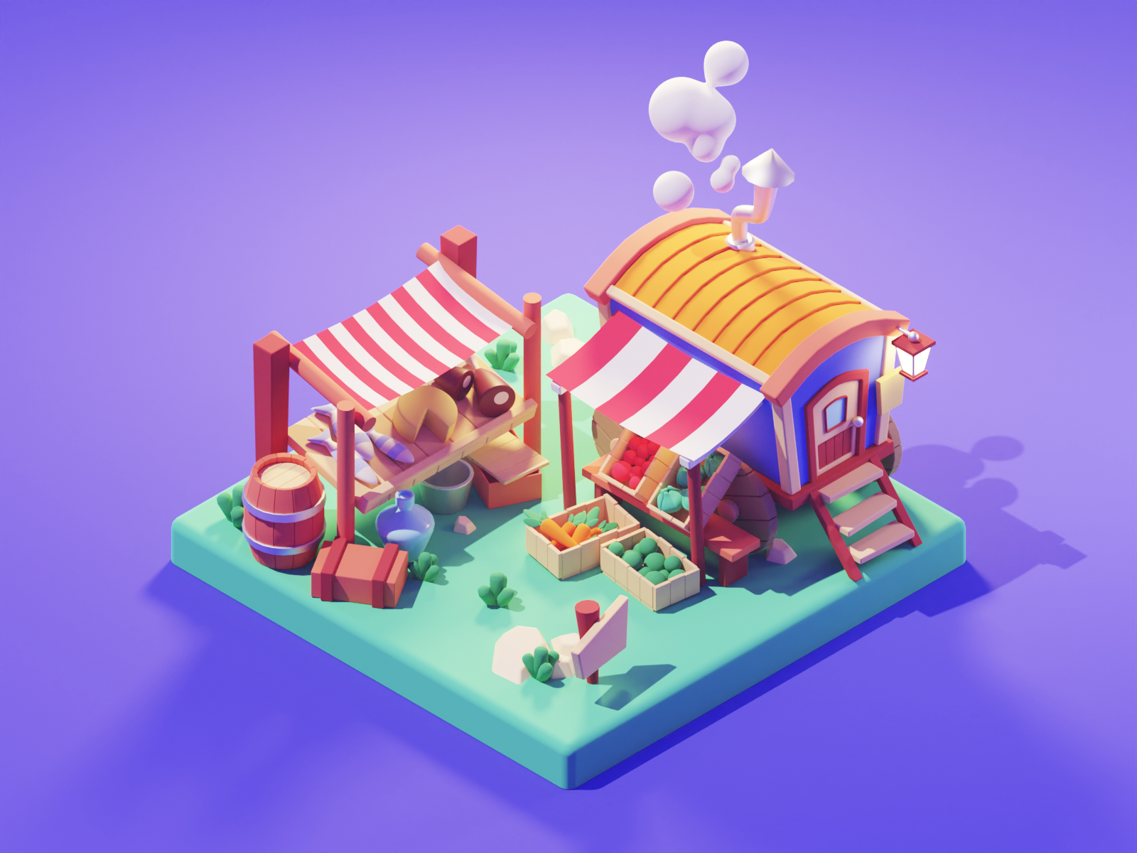 Marketplace by Roman Klčo on Dribbble