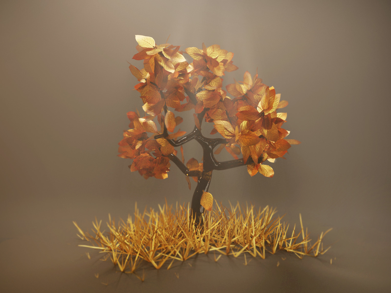 Golden Tree by Roman Klčo on Dribbble