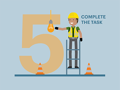 Dribbble - ntt0042_take_five_safety_poster-05.png by Shawn Love