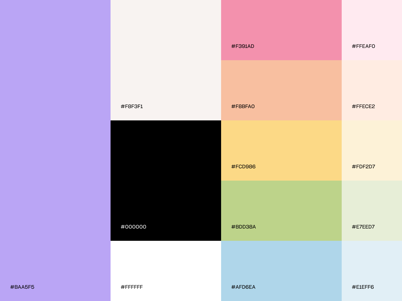 Transpond color palette by Ollie Jackson for Transpond on Dribbble