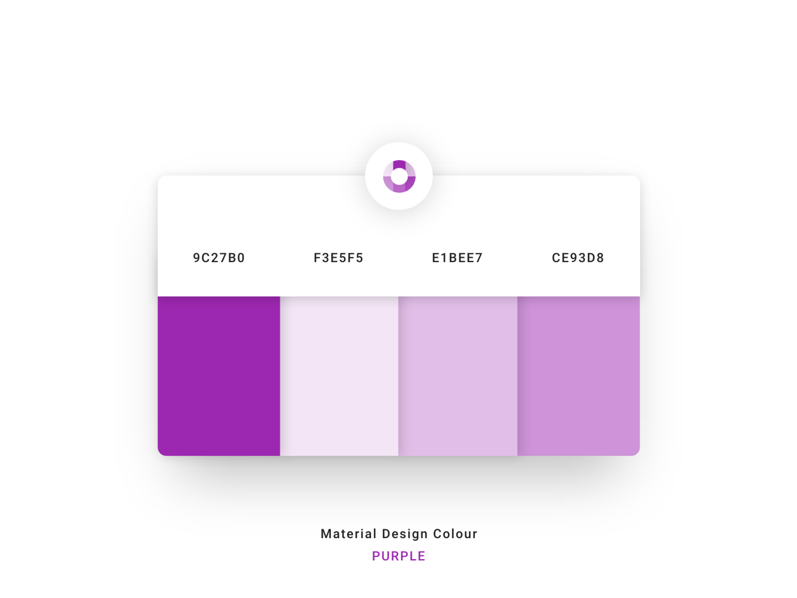 PURPLE | Material Design Color Palette by Sonu Kalwar on Dribbble