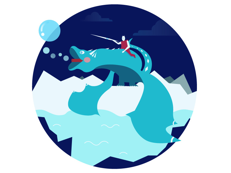 DRAGON by Benjamin on Dribbble