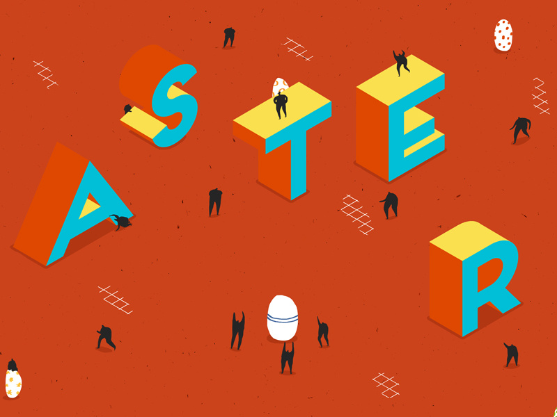 Happy Aster by Dale Crosby-Close on Dribbble