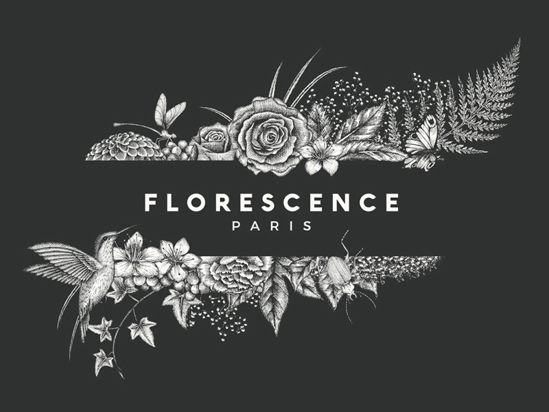 Logo design for Florescence Paris by Yokaona on Dribbble