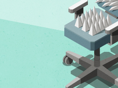 Chair of Spikes by Peter Borell on Dribbble