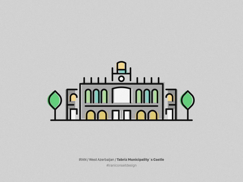 Tabriz Municipality`s Castle by Farshad Soltani on Dribbble