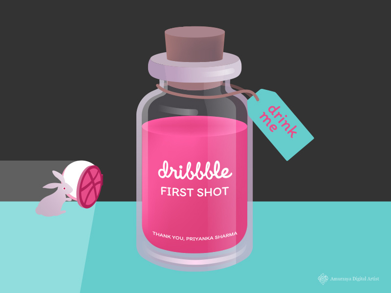 Drink me by Amurzaya on Dribbble