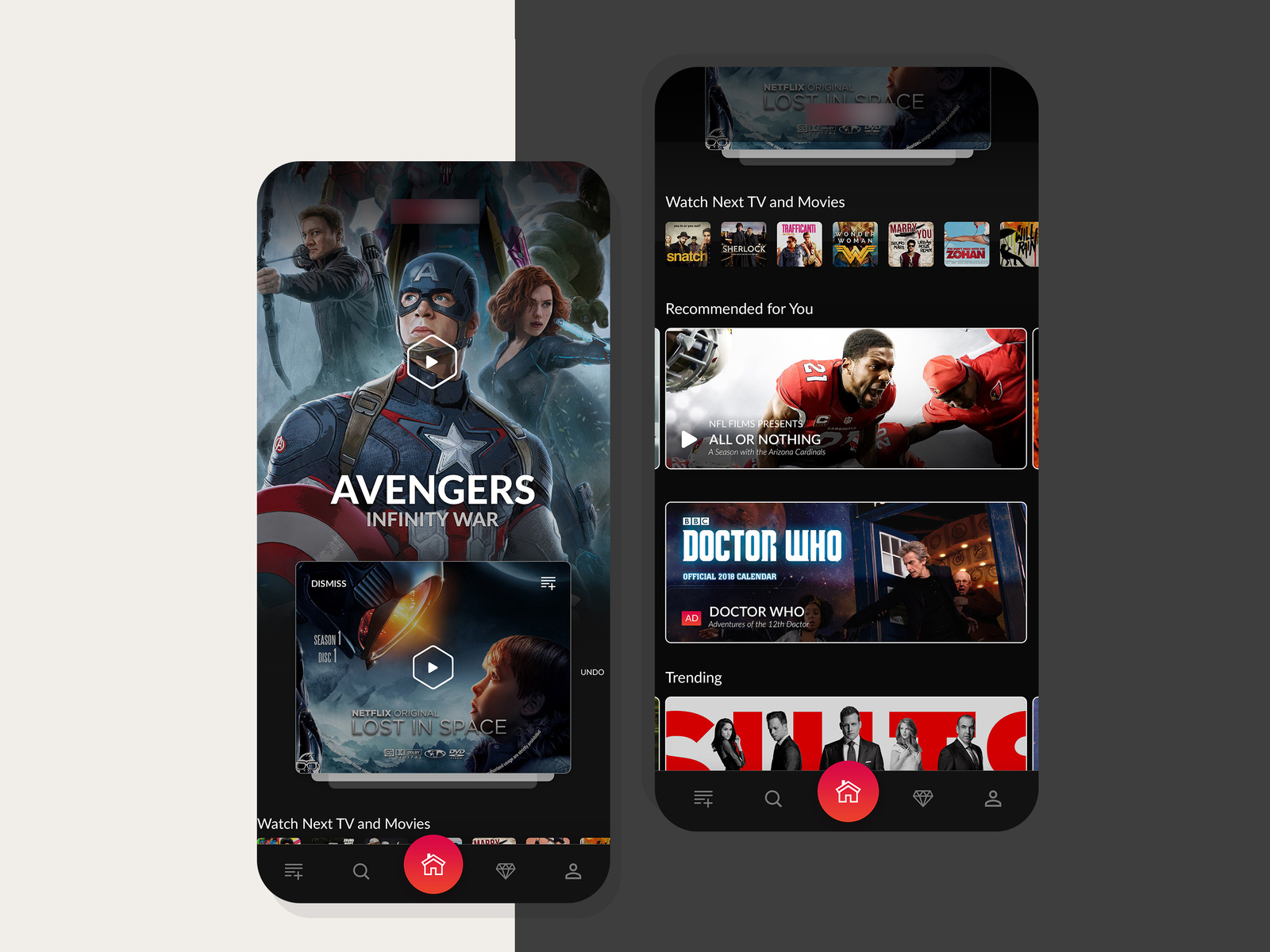 Video Streaming App by Nitish kumar on Dribbble
