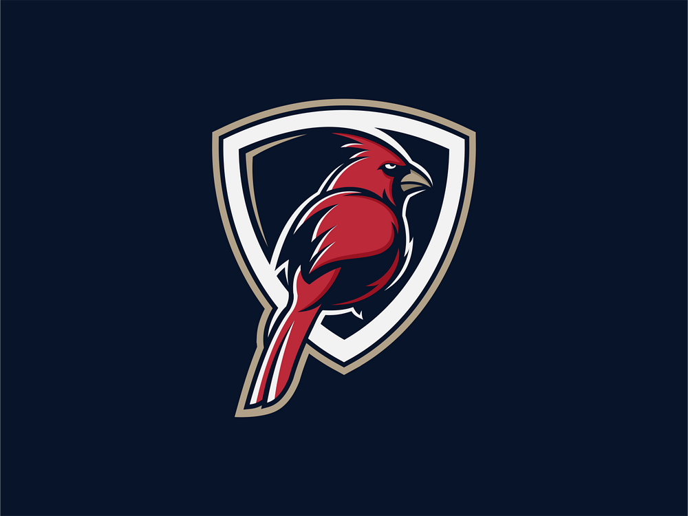 Cardinal Logo for Sale by UNOM design on Dribbble