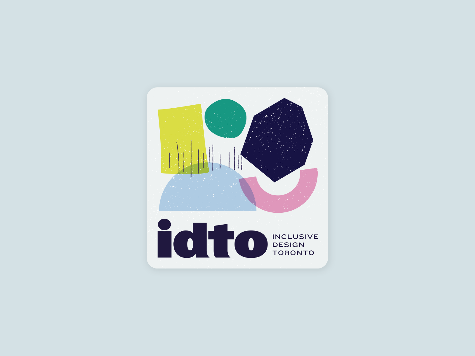 Sticker for IDTO Conference by Sarah Chung on Dribbble