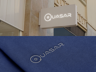 Quasar concept logo by Tezo Gogaladze on Dribbble