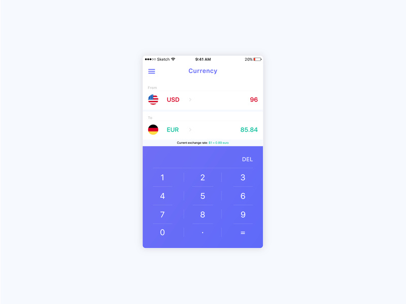 Converter App Ui By Dawar Mir On Dribbble
