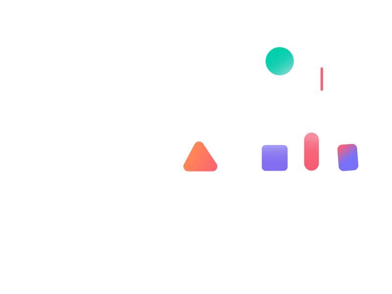 Celebration with shapes by Toddler's Den on Dribbble