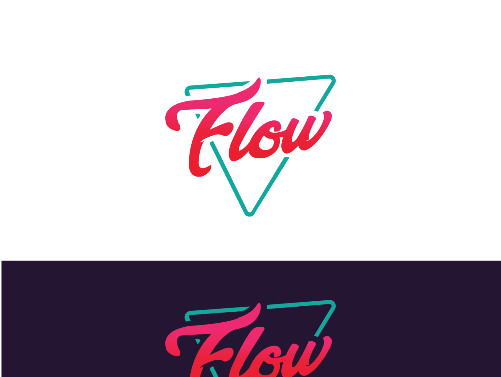 Flow Logo by Mozammal Hossain on Dribbble