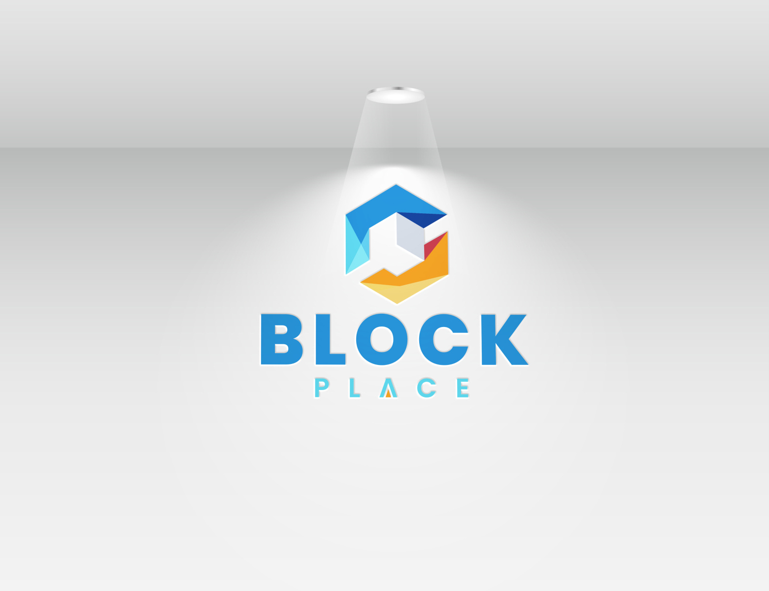 BLOCK Place Logo by Mozammal Hossain on Dribbble