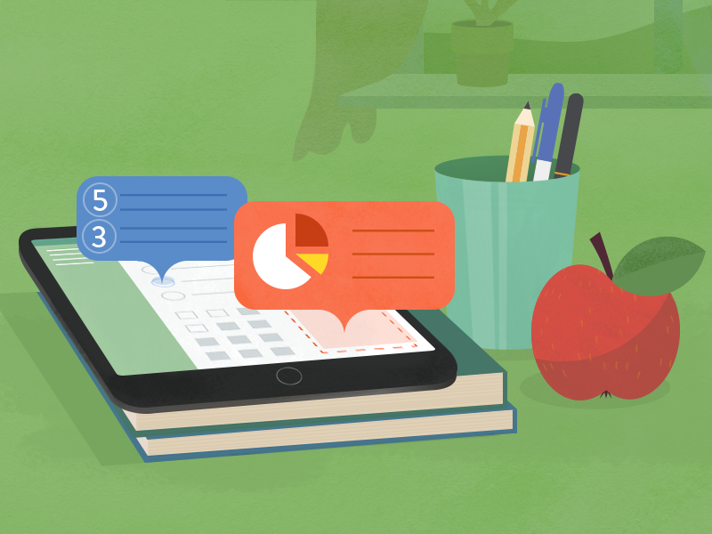 Teacher's table by Anton Ezhkov on Dribbble