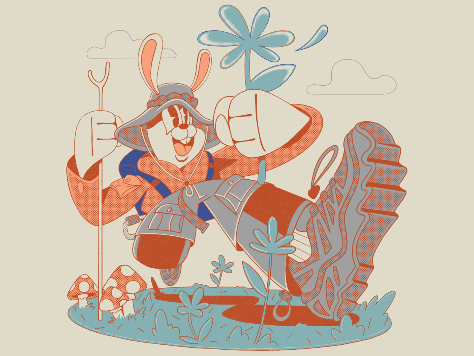 Rabbit explorer by Oleksii on Dribbble