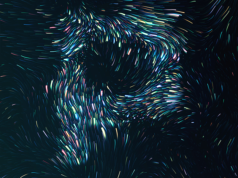 P / Particles by Martin Naumann on Dribbble