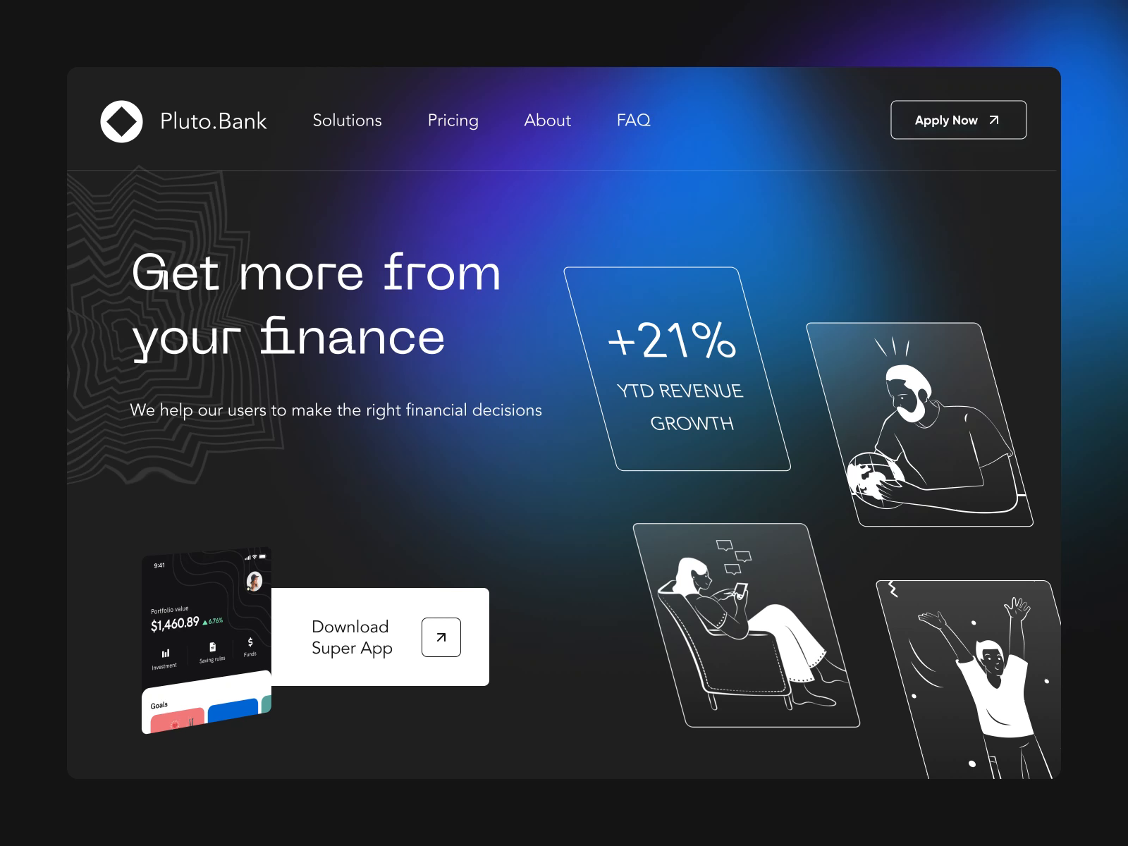 Banking Website by UGEM on Dribbble