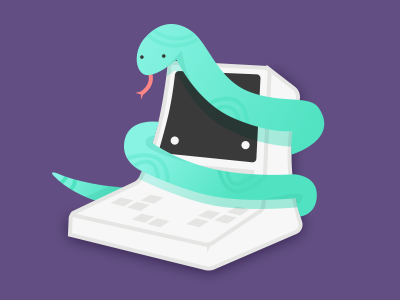 Wrapping Your Head Around Python by Kat Bak for SitePoint on Dribbble