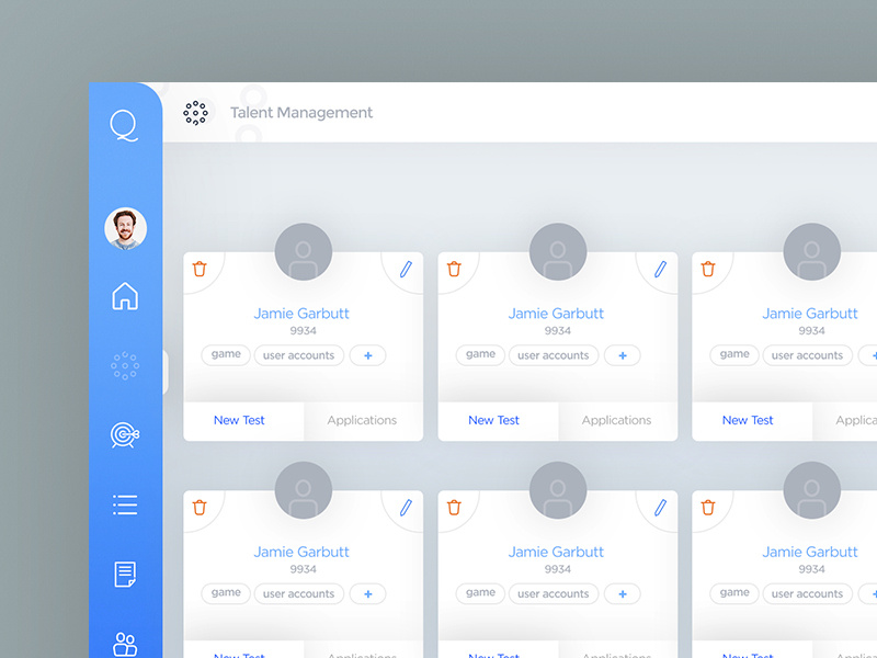 Dashboard People Page by Cüneyt ŞEN on Dribbble