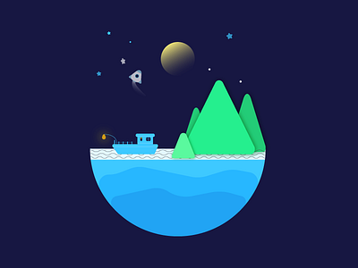 Illustration by wen on Dribbble