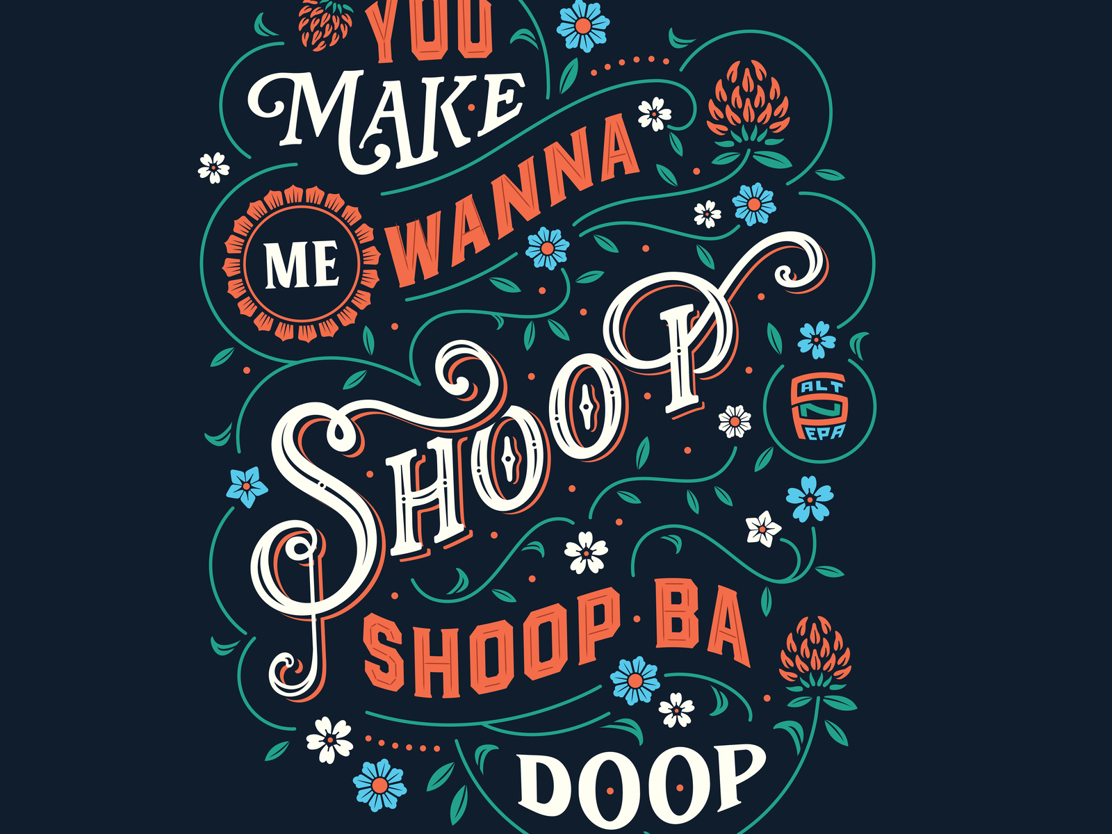Shoop Poster by Katie Spofford on Dribbble