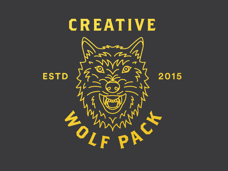 Creative Wolfpack by Nathan Thomson on Dribbble