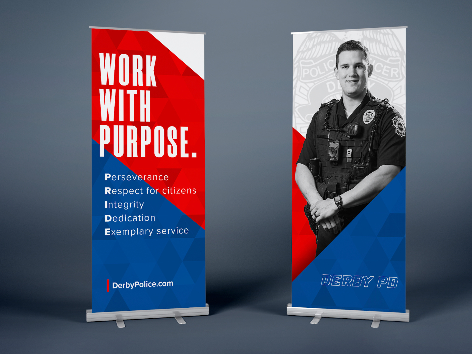 Police Branding by Justin Miller on Dribbble