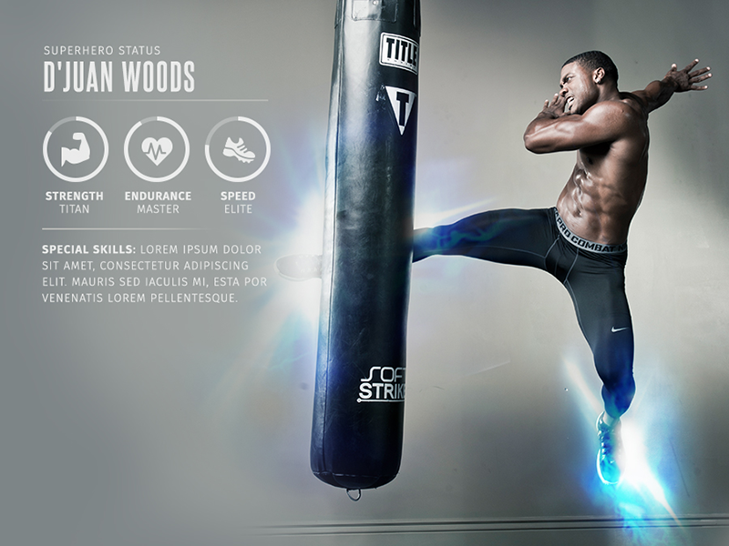 SUPERHERO STATS by Dustin Maciag on Dribbble