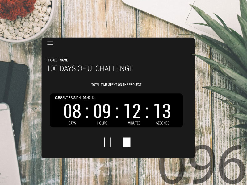 Day96 - Time is Money by Stoic on Dribbble